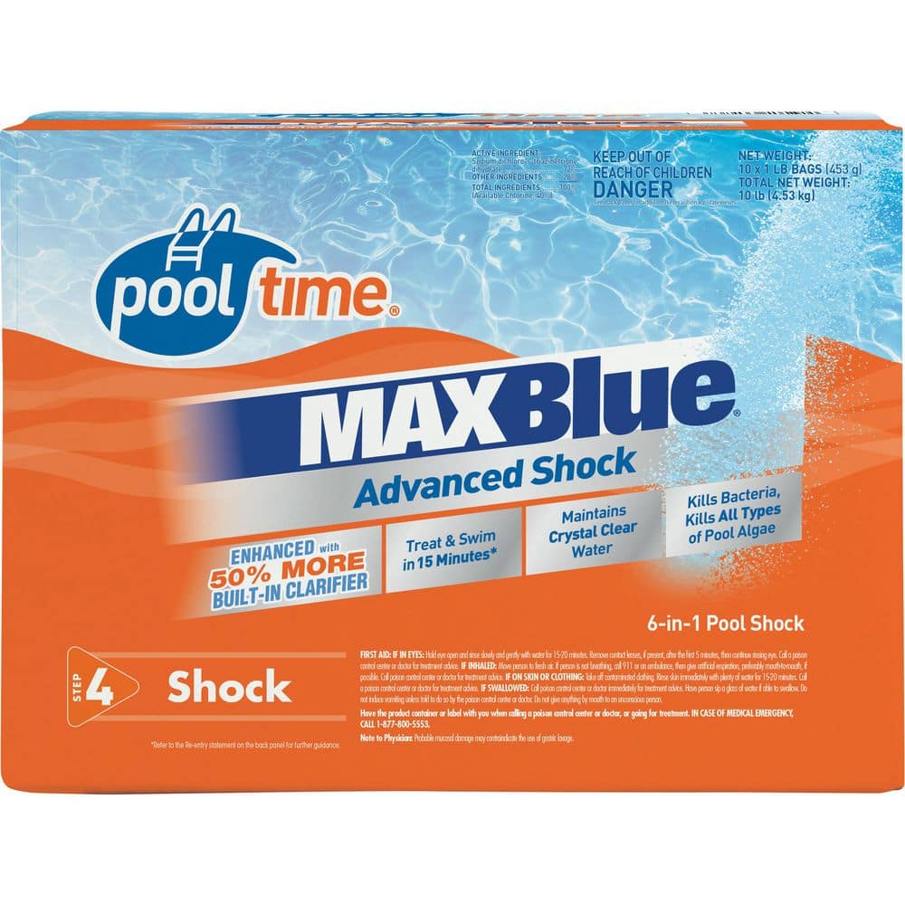 Reviews for Pool Time Maxblue Advanced 1 lb. Pool Shock | Pg 3 - The ...