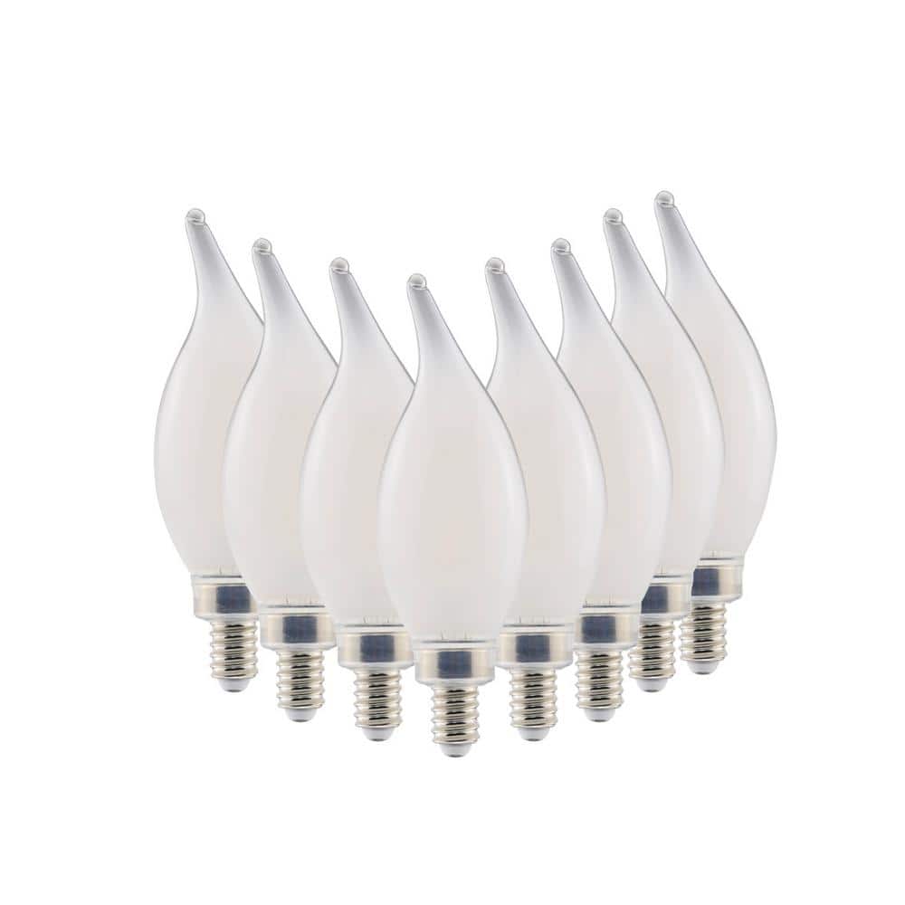 PRIVATE BRAND UNBRANDED 40-Watt Equivalent B11 Non-Dimmable Frosted ... PRIVATE BRAND UNBRANDED 40-Watt Equivalent B11 Non-Dimmable Frosted ...
