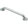 Medline 16 in. knurled chrome grab bar G5-016CRX1 - The Home Depot