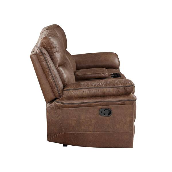 NEW CLASSIC HOME FURNISHINGS New Classic Furniture Ryland 78 in. Brown ...