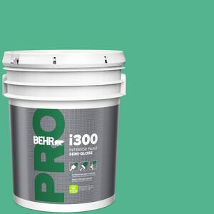 BEHR PRO 5 gal. #MQ4-16 Aruba Green Eggshell Interior Paint PR33305 ...