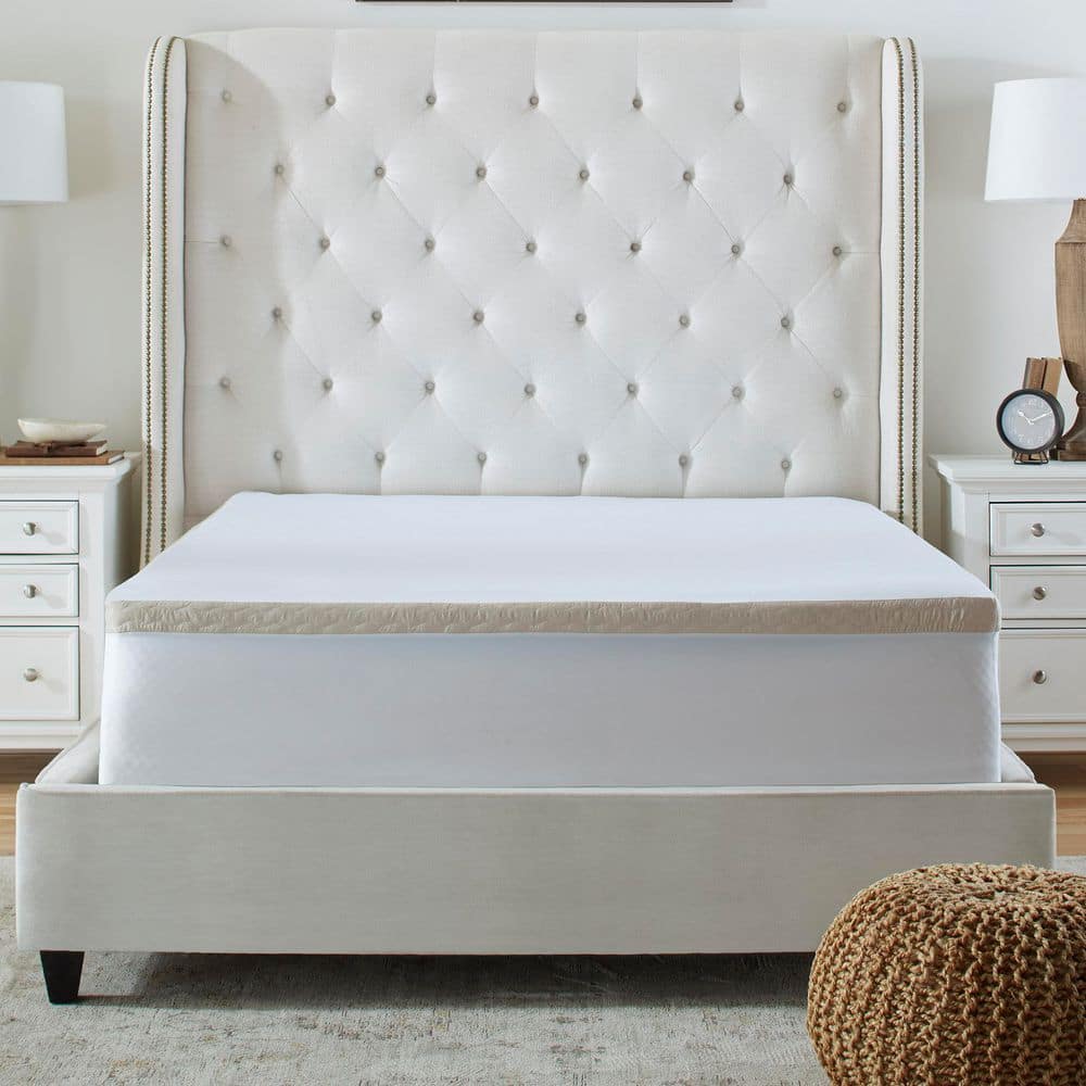 LA-Z-BOY Hybrid Bliss Memory Foam 2 in. Mattress Topper, Full ...