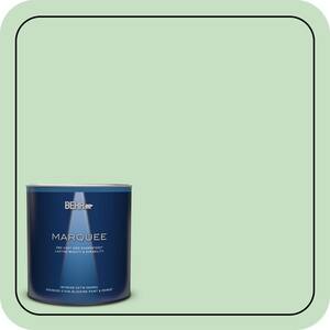 BEHR ULTRA 5 gal. #450C-3 Green Myth Extra Durable Eggshell Enamel ...