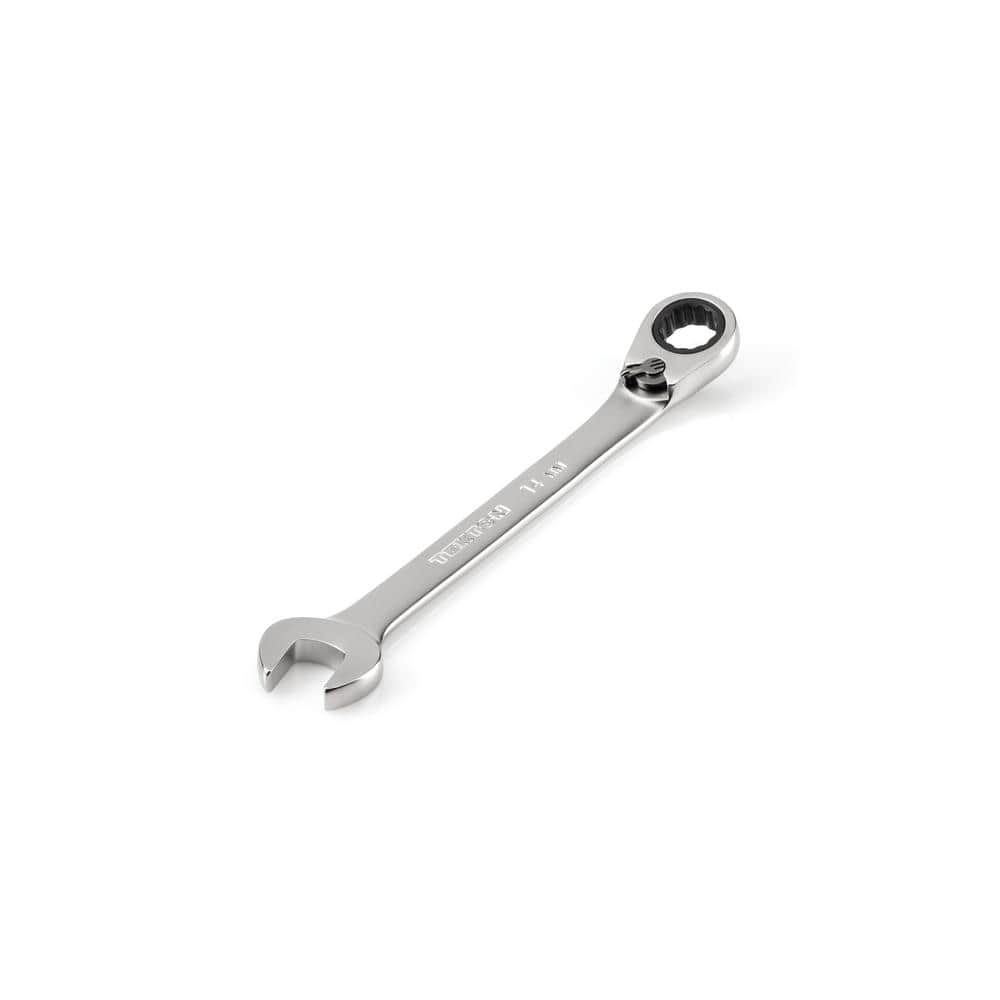 TEKTON 14 mm Reversible 12-Point Ratcheting Combination Wrench WRC23414 ...