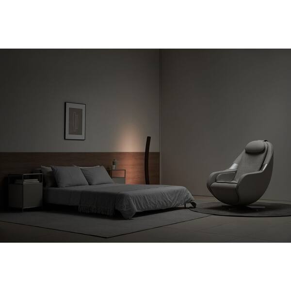 CERAGEM M6 Espresso Faux Leather Massage Chair with Abdominal and Leg ...