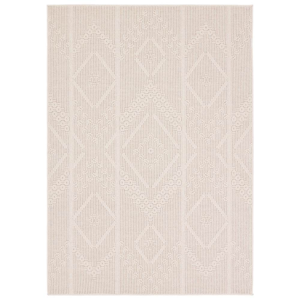 VIBE BY JAIPUR LIVING Vibe Cardinal Cream 8 ft. x 10 ft. Medallion ...