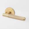 McBowery Taylor Champagne Gold Combined Interior Door Handle with ...