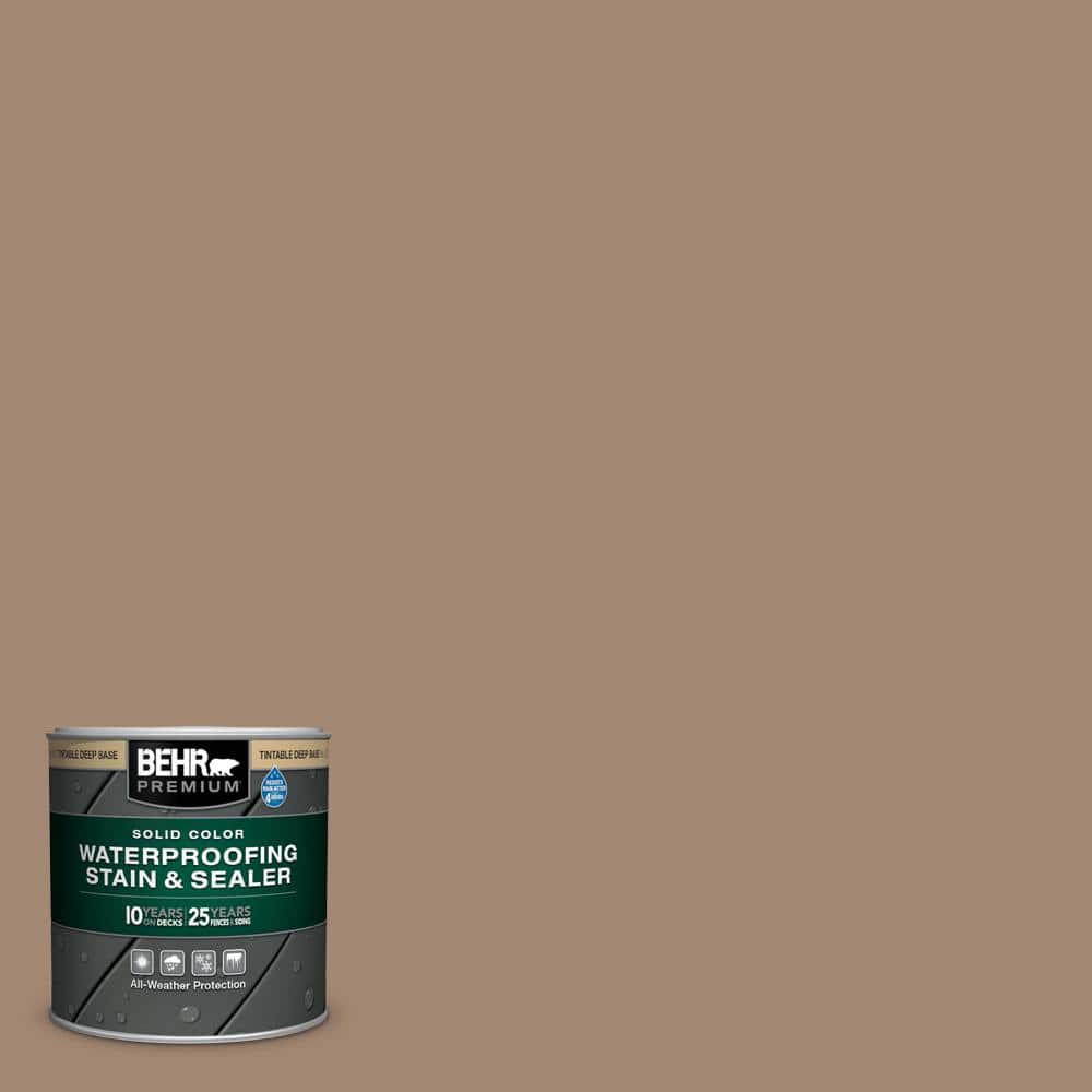 BEHR PREMIUM 8 oz. #PFC-19 Pyramid Solid Color Waterproofing Exterior ...