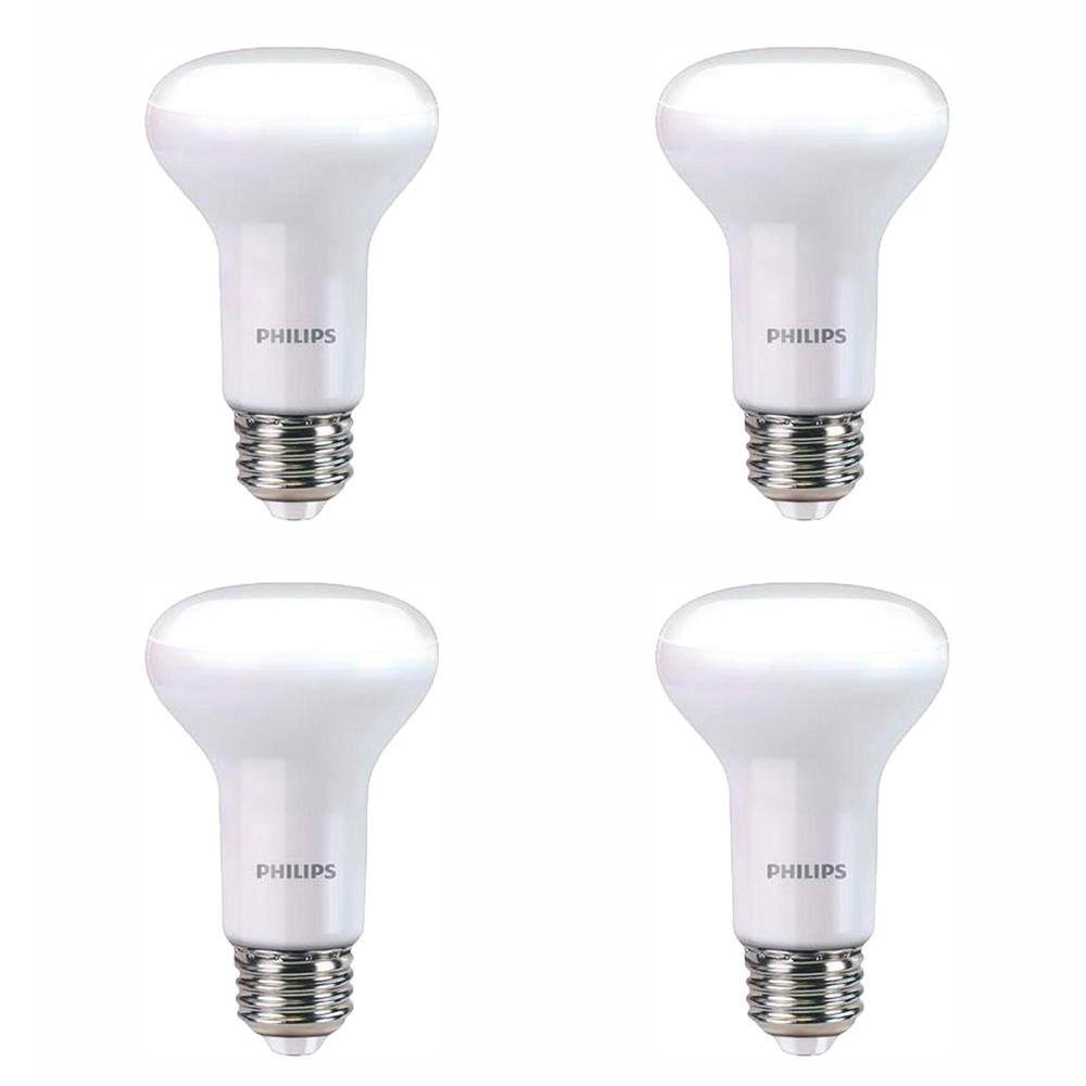 Philips 45-Watt Equivalent R20 Dimmable LED Energy Star Light Bulb Soft ...