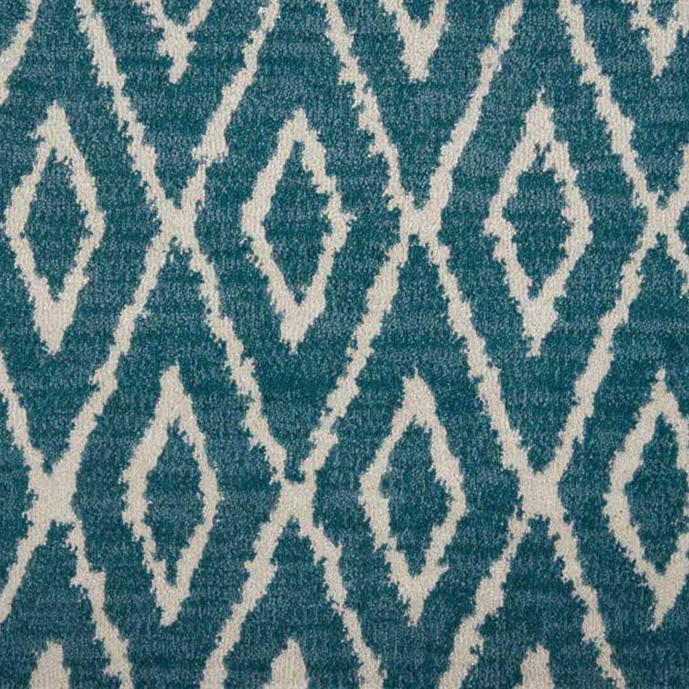 Natural Harmony 6 in. x 6 in. Pattern Carpet Sample - Diamond Back ...