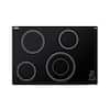 Summit Appliance 30 in. Radiant Electric Cooktop in Black with 4 ...