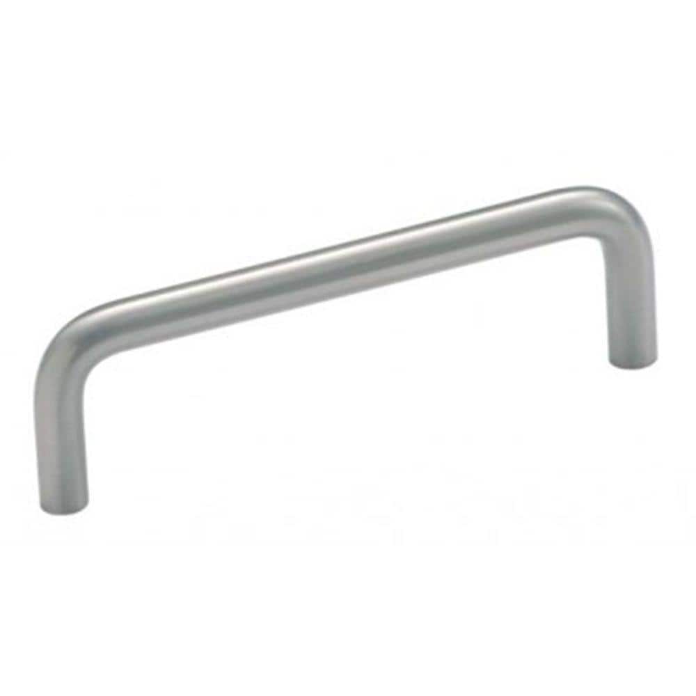 Amerock Wire Pulls 4 in. (102mm) Modern Satin Nickel Arch Cabinet Pull BP76312CSG10 - The Home Depot