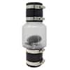 PumpSpy 2 in. Silent Clear Sewage or Sump Pump Check Valve CV-200 - The ...