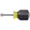 Klein Tools 1/4 in. Stubby Nut Driver with 1-1/2 in. Hollow Shaft ...