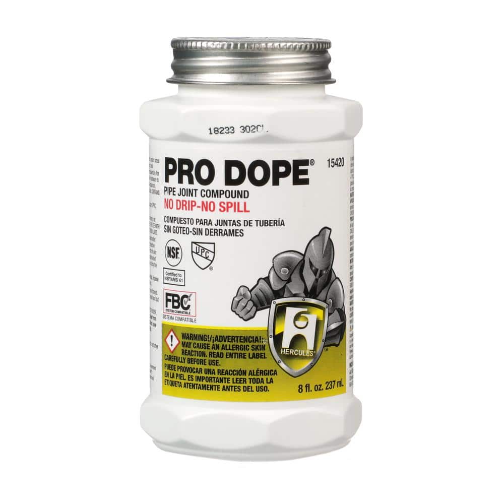 Oatey Pro Dope 8 oz. Pipe Joint Compound 154202 - The Home Depot