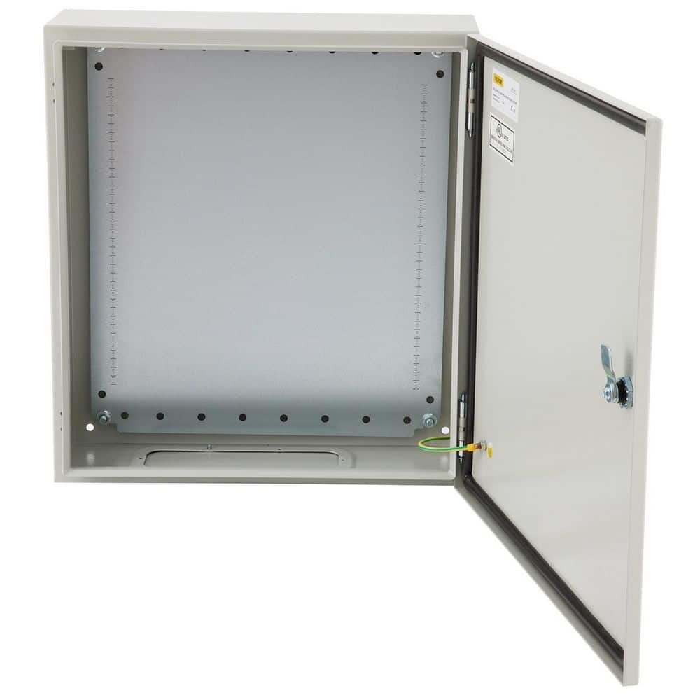 VEVOR Electrical Box Enclosure 20x16x8 NEMA 4X IP65 Outdoor Junction ...