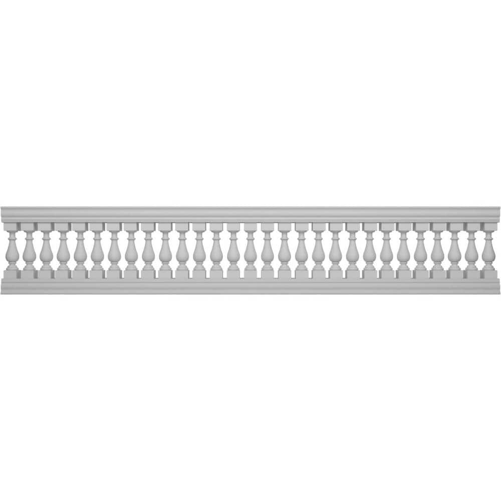 Ekena Millwork Fiberthane Traditional Balustrade 168 in. L x 33 in. H ...