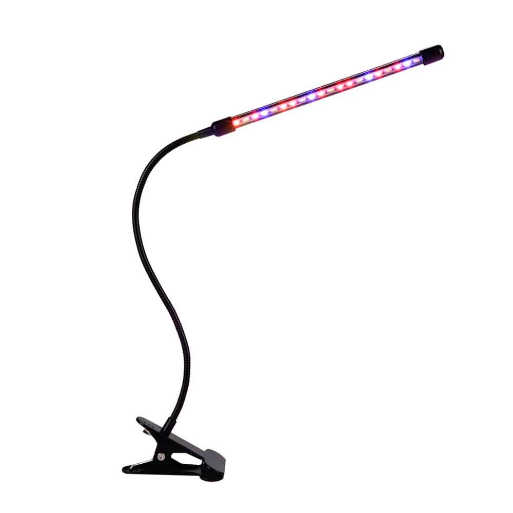 Mr. Garden 4.7 in. x 7 in. 9-Watt Plastic Plant Light Full Spectrum ...