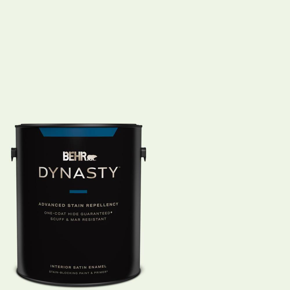 BEHR DYNASTY 1 gal. #440A-1 Parsnip Satin Enamel Interior Stain ...