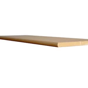 3/4 in. x 11-1/4 in. x 8 ft. Bullnose Shelving MDF Board RSHD19x11 ...