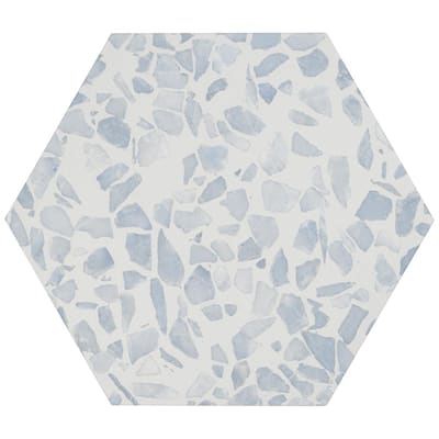Hexagon - Blue - Tile - Flooring - The Home Depot