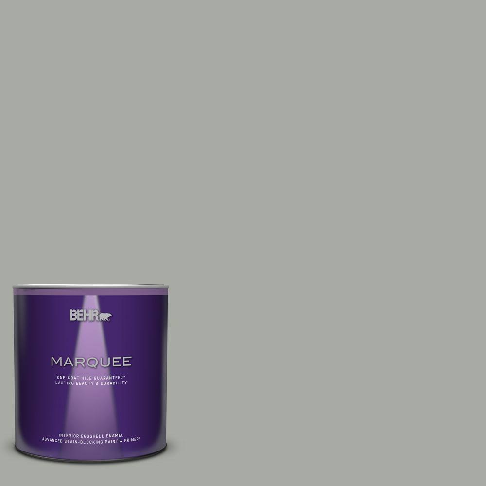 BEHR MARQUEE 1 qt. #PPU25-15 Flipper Eggshell Enamel Interior Paint ...