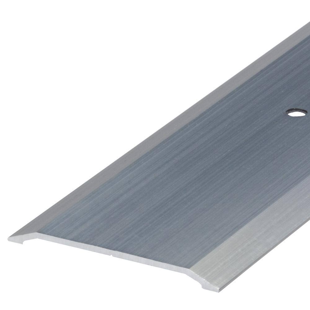 M-D Building Products Flat Top 1-3/4 in. x 72 in. Aluminum Saddle ...
