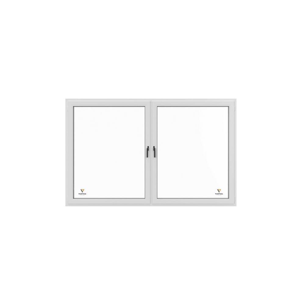 72 in. x 48 in. Right-Handed, Low-E, Triple-Pane, Replacement, Vinyl ...