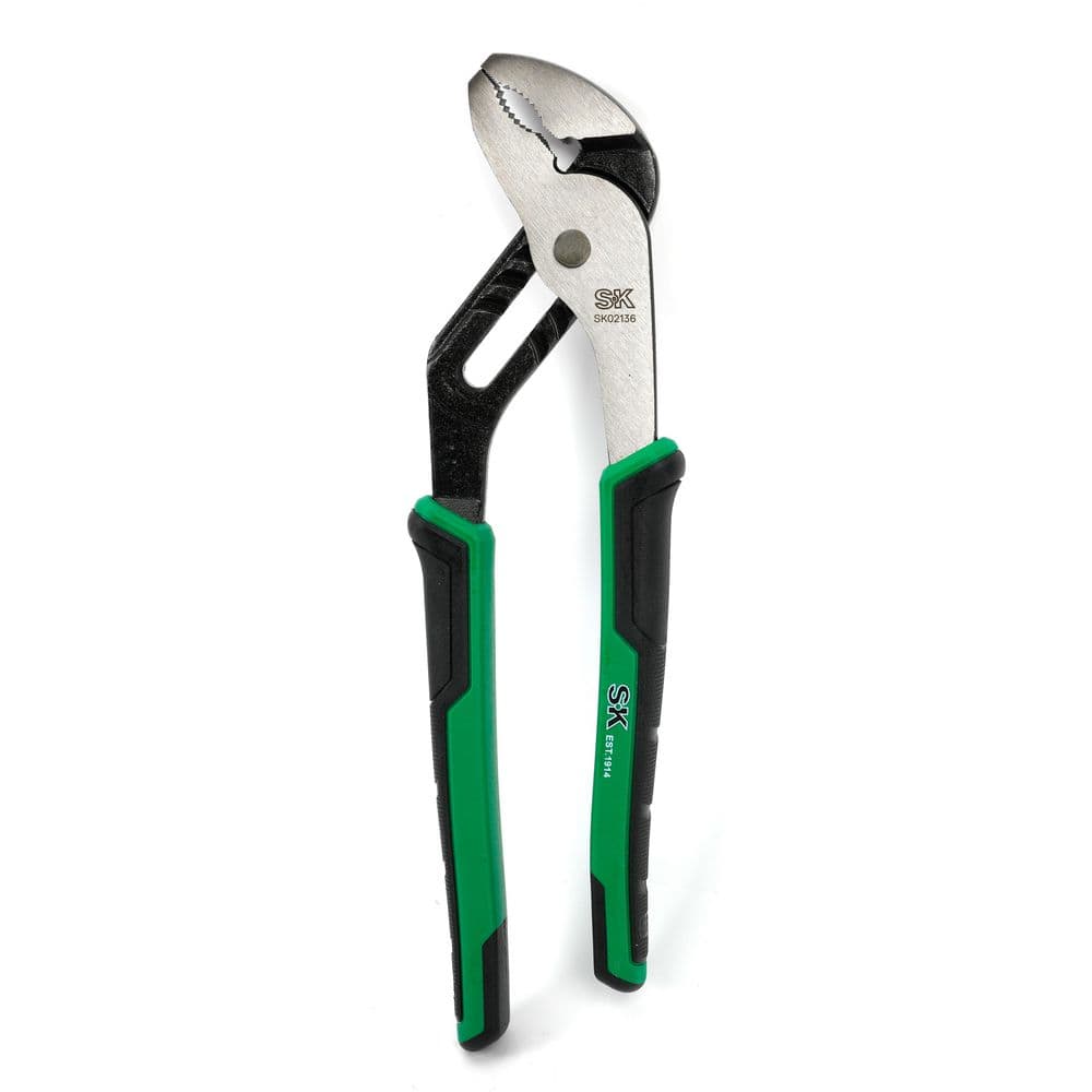 SK SK02136 1-Piece 10 in. Groove Pliers with Groove Joint SK02136 - The ...