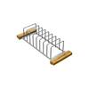 Elkay Crosstown 16.85 in. x 6.75 in. Drying Rack in Stainless Steel ...