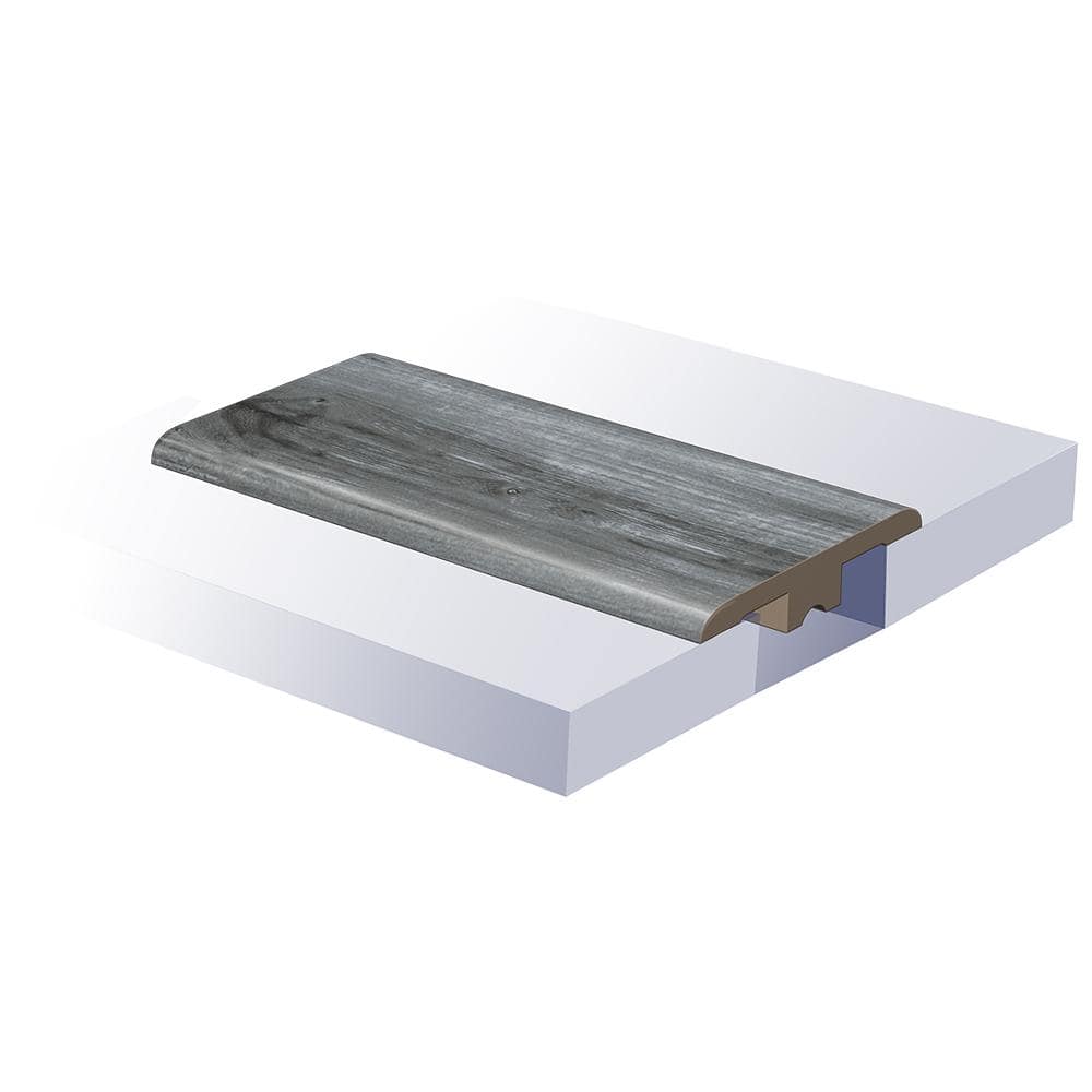 SELKIRK FLOORS Smokey Keystone 0.325 in. T x 1.725 in. W x 94 in. L ...