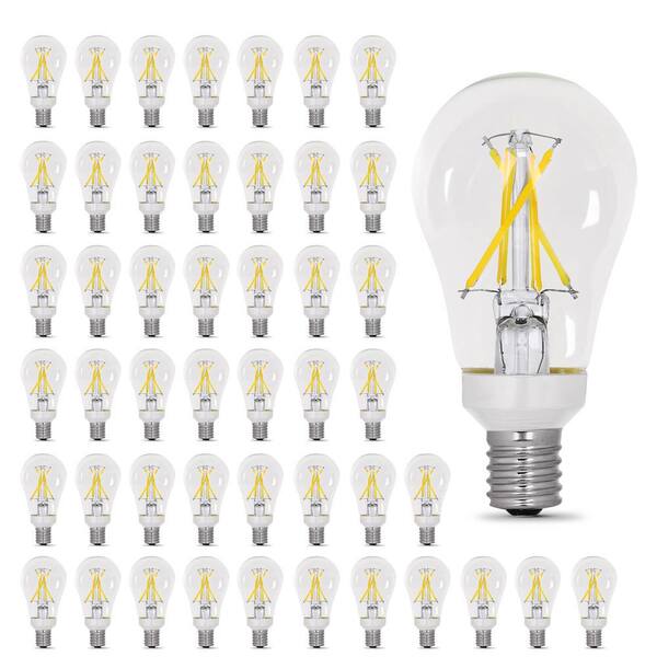 Feit Electric 60-Watt Equivalent A15 Intermediate E17 Dimmable CEC ...