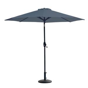 WESTIN OUTDOOR Kingston 9 ft. Market Outdoor Umbrella in Gray with 50 ...