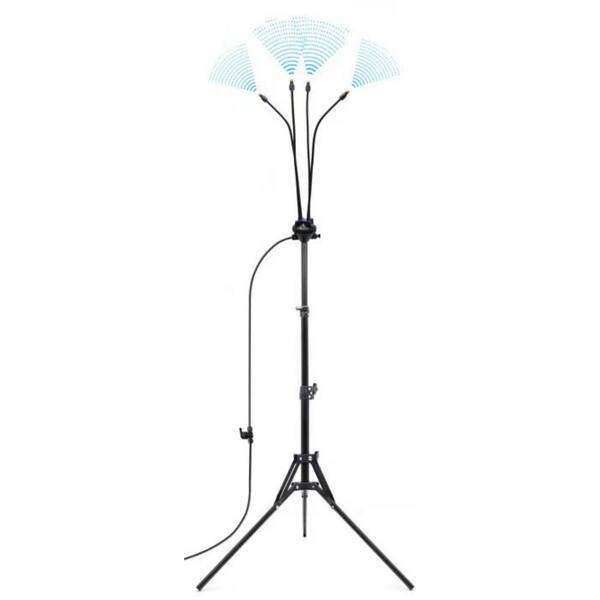 Wildaven 26.24 ft. Professional Outdoor Misting System, Portable ...
