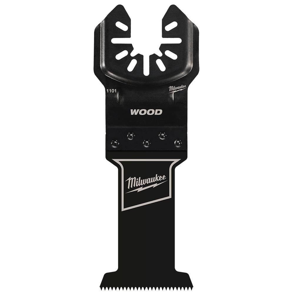 Milwaukee 1-3/8 in. High Carbon Steel Universal Fit Wood Cutting Multi ...