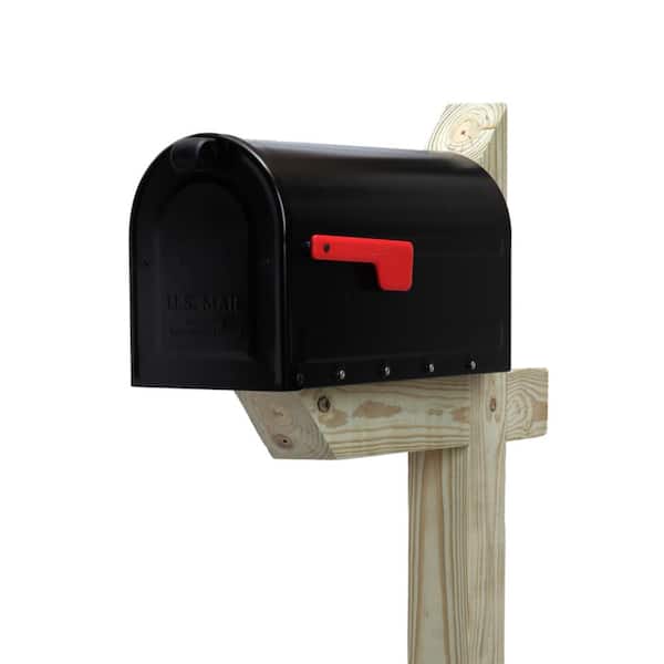 Outdoor Essentials 6 in. Pressure-Treated Wood Mailbox Mounting Board 494563 - The Home Depot
