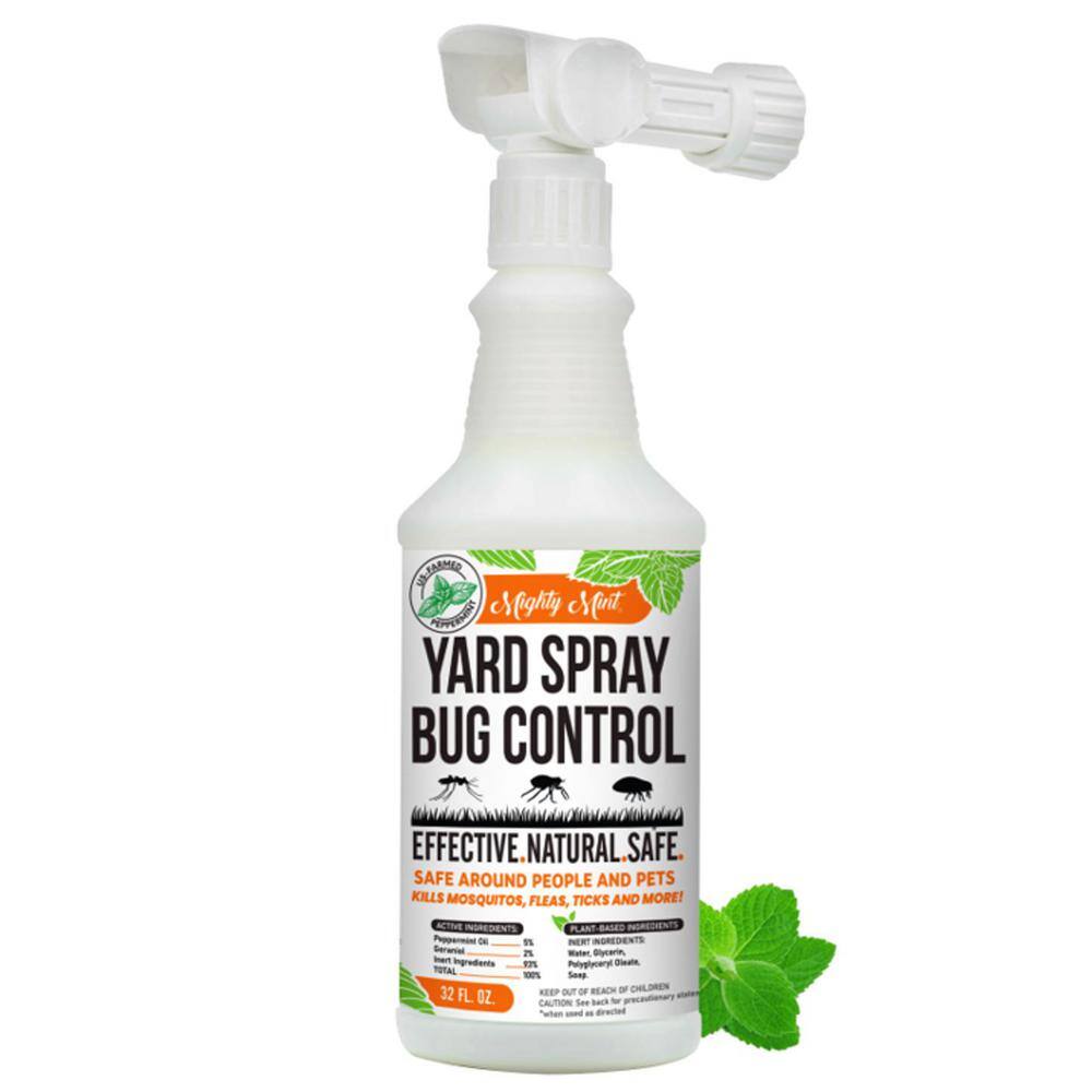 Mighty Mint 32 oz. Yard Spray Bug Control Peppermint Spray YS-32 - The ...