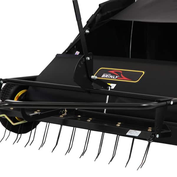 Brinly-Hardy Brinly Combo 42 in. Tow-Behind Lawn Sweeper with ...