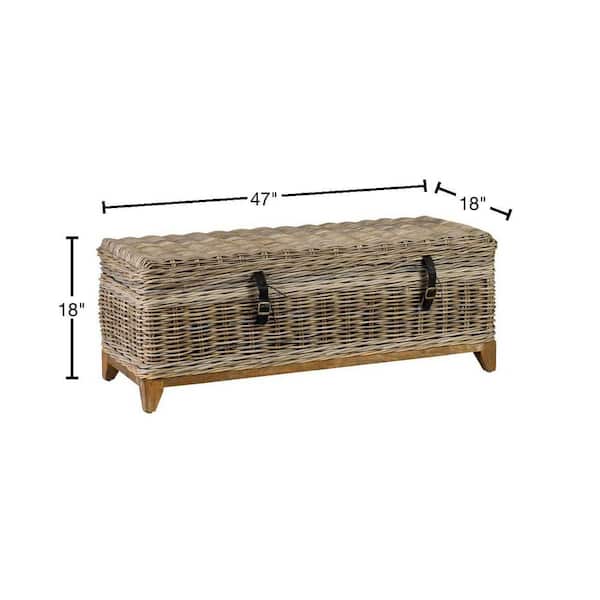 East at Main Kai Rattan Coffee Table