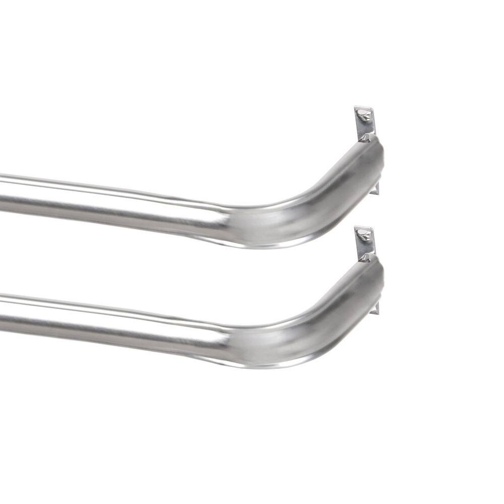 Kenney Fast Fit Easy Install 48 in. - 86 in. Adjustable Single Curtain ...