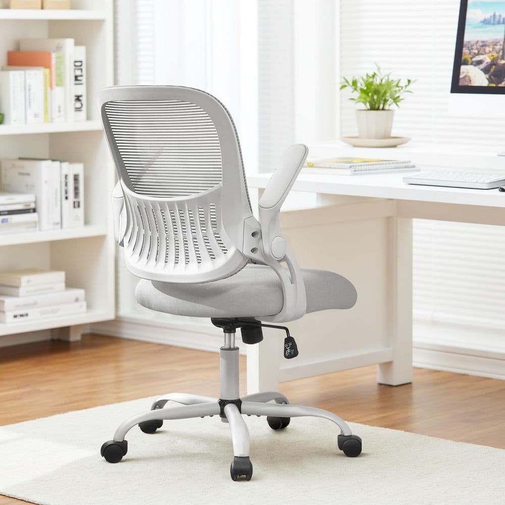 WONDER COMFORT Mesh Adjustable Height Ergonomic Office Chair Mid-Back ...