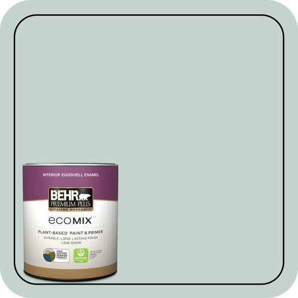 BEHR PREMIUM PLUS 1 qt. #N430-2 Natures Reflection Eggshell Enamel ...