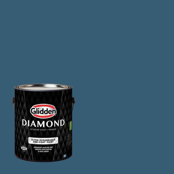 Glidden Diamond 1 gal. PPG1152-6 Brigade Ultra-Flat Interior Paint with ...