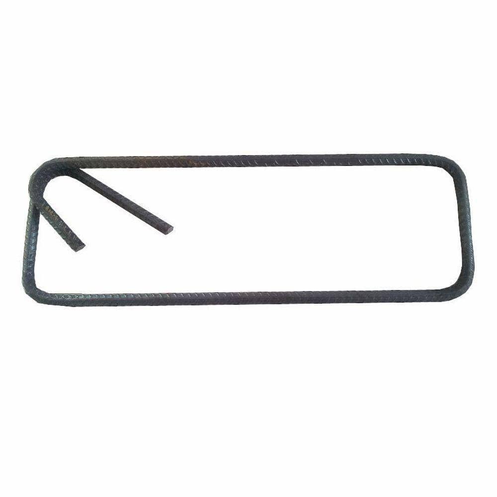 11 in. x 5 in. Rectangular Rebar Ring with Hook 11 in. x 5 in. Rebar ...