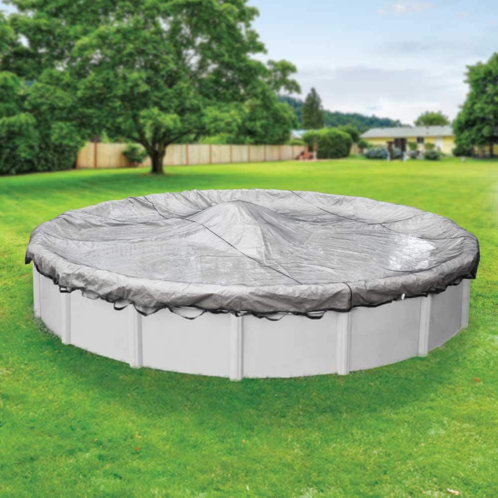Robelle Premium 28 ft. Round Above Ground Pool Leaf Net 4528 - The Home ...