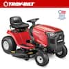 Troy-Bilt Bronco 42 in. 547CC Engine Automatic Drive Gas Riding Lawn ...