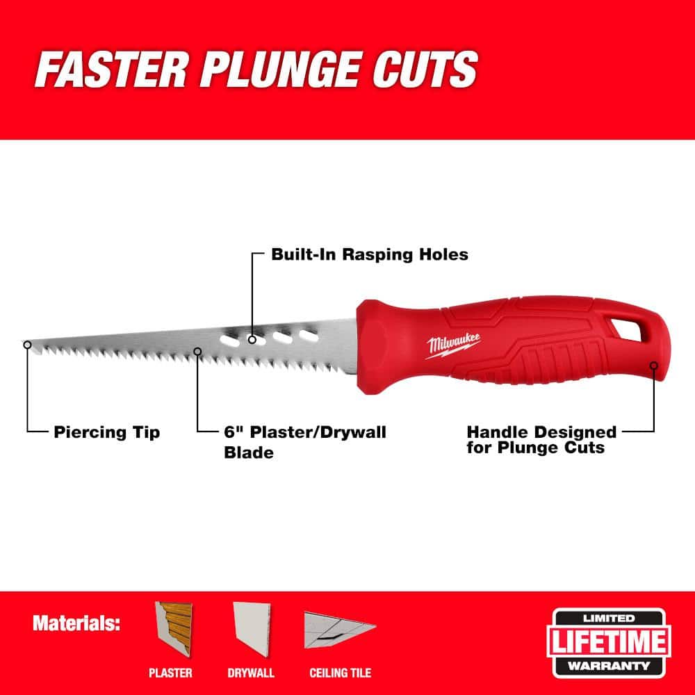 Rasping Jab Saw with 6 in. Drywall Blade 3291104112370 | eBay