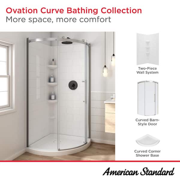 Curved Corner Shower Dimensions