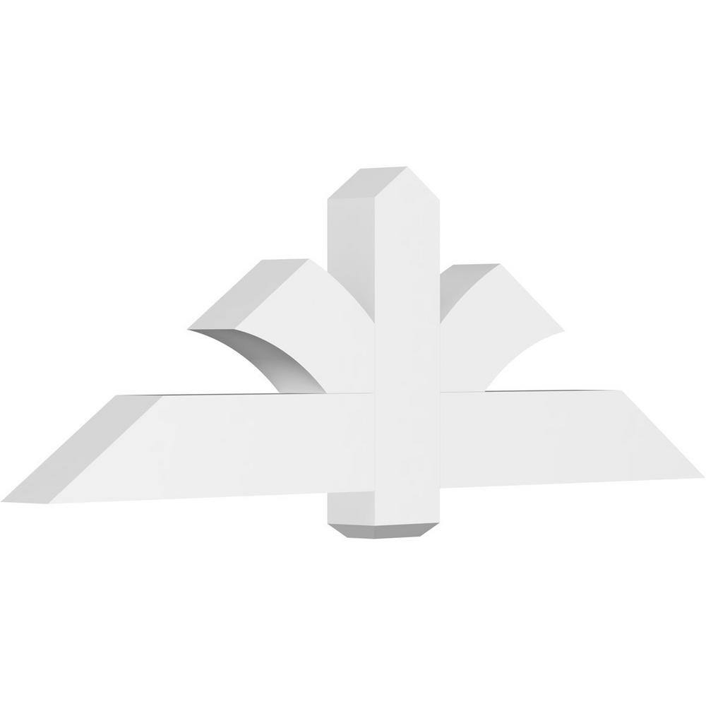 Ekena Millwork Redmond 60 in. W x 20 in. H x 4 in. D Signature ...