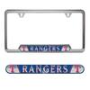 FANMATS Texas Rangers Embossed License Plate Frame 6.25in x 12.25in ...